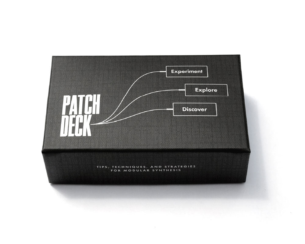 ATW Media Patch Deck Tips & Techniques Cards for Modular Synthesists – Found Sound