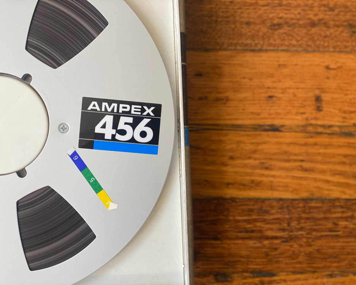 Ampex Grand Master 456 Studio Mastering Audio Tape x 4 – Found Sound