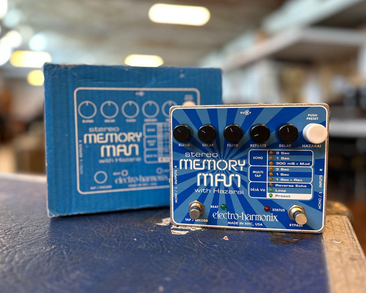 Electro Harmonix Stereo Memory Man with Hazarai – Found Sound