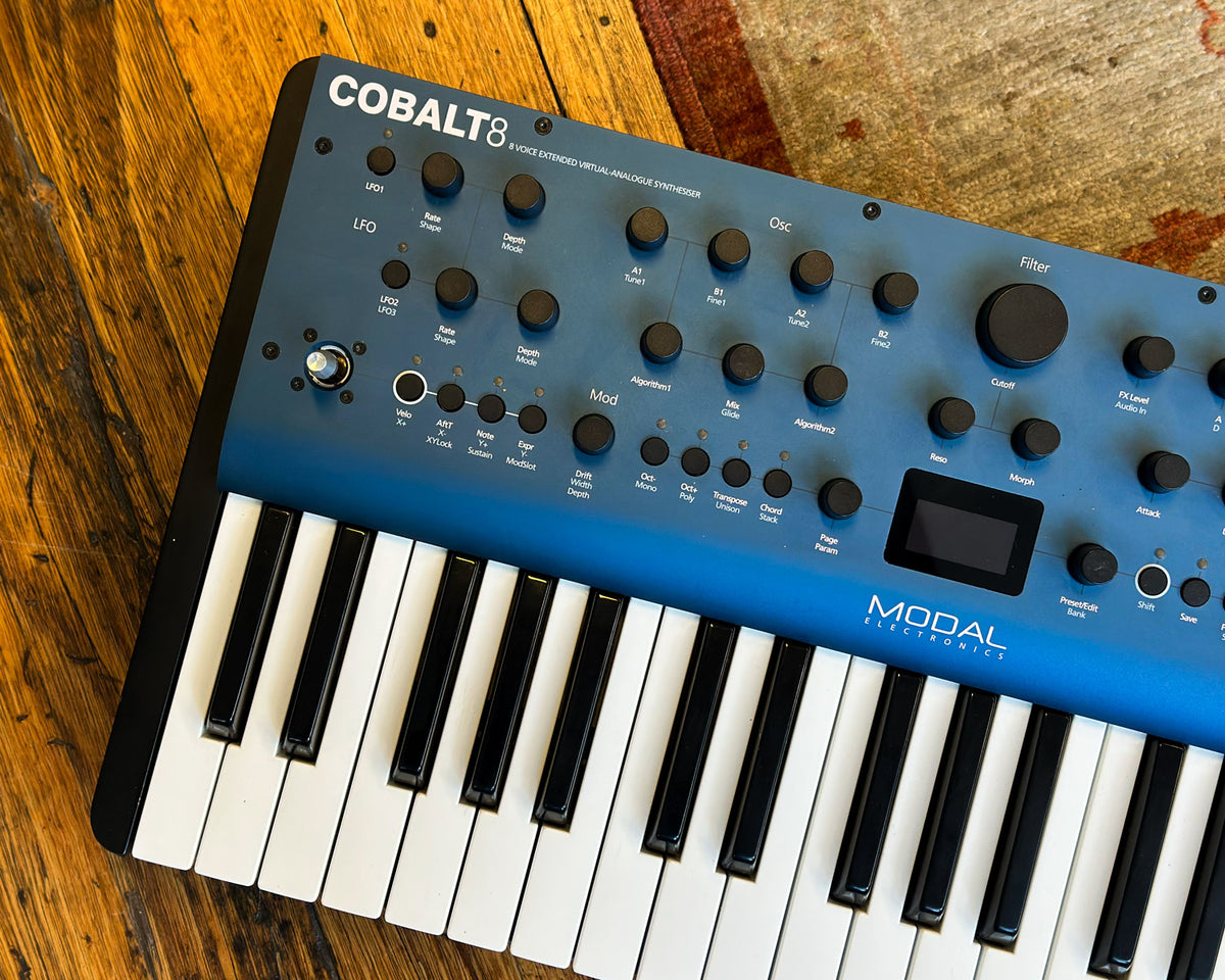 Modal Electronics COBALT8 8 voice 37-key Extended Virtual-Analogue Syn – Found Sound