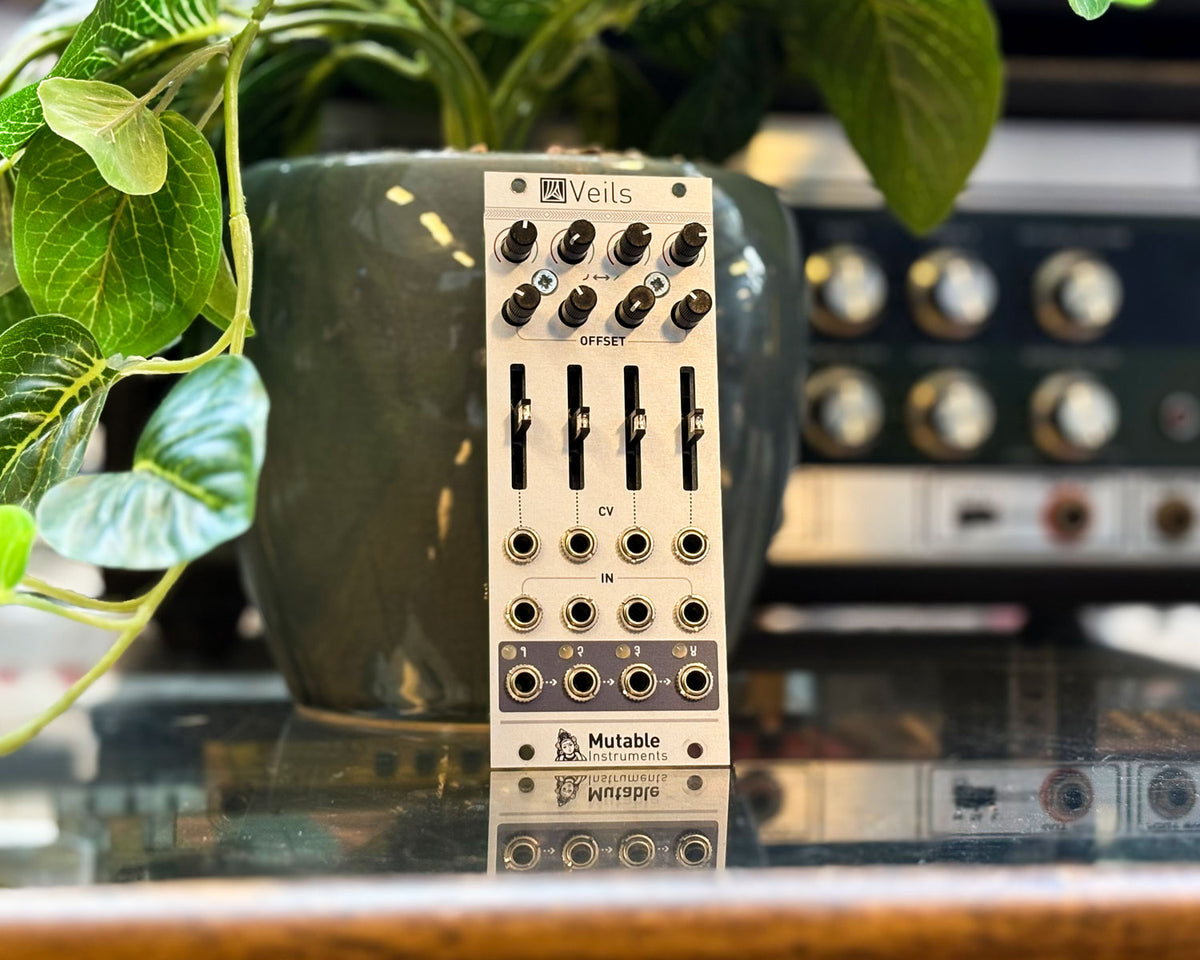 Mutable Instruments Veils 2020 Quad VCA Eurorack Module – Found Sound