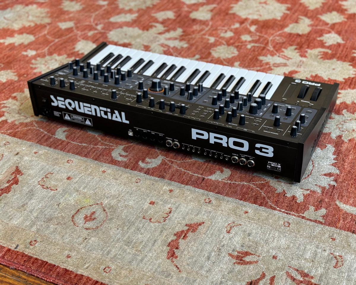 Sequential Pro 3 Multi-Filter Mono/Paraphonic Synthesizer – Found Sound