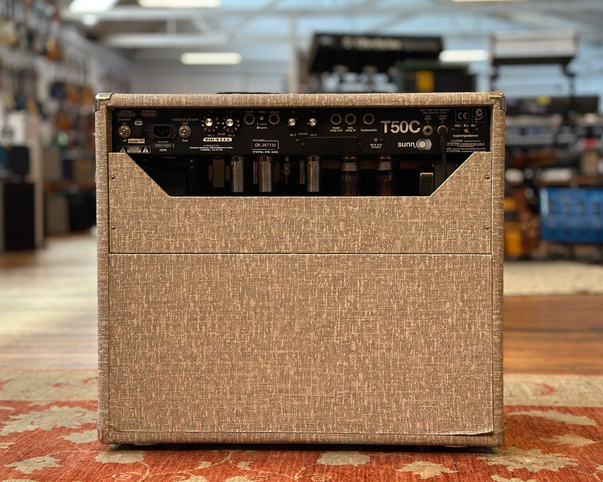 Sunn T50C 50-Watt Guitar Amplifier w/ Road Case – Found Sound