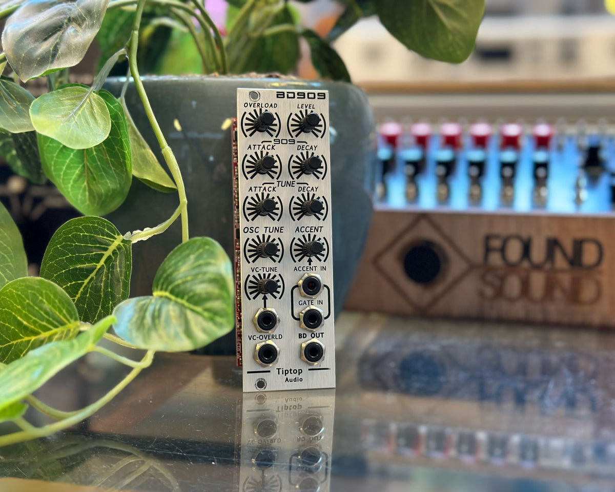 Tiptop Audio BD909 Bass Drum Generator - Silver – Found Sound