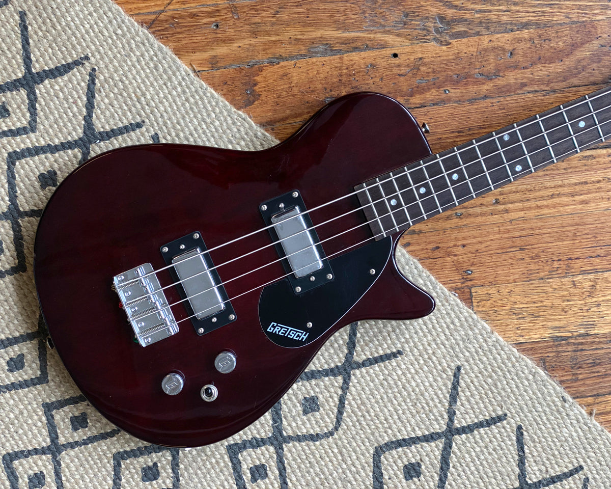 Gretsch G2220 Electromatic Junior Jet Bass Walnut Stain – Found Sound