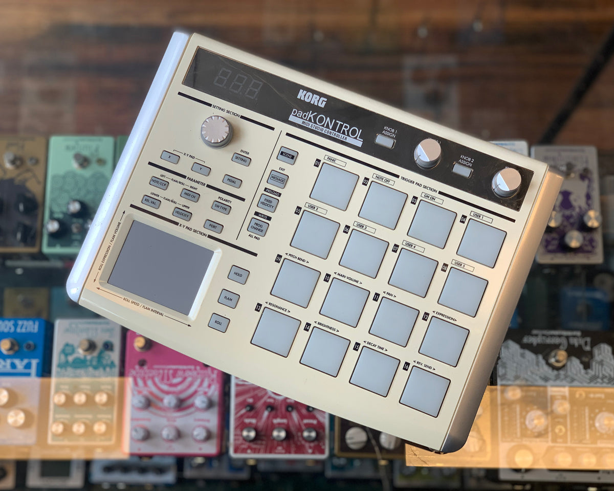 korg padkontrol midi controller