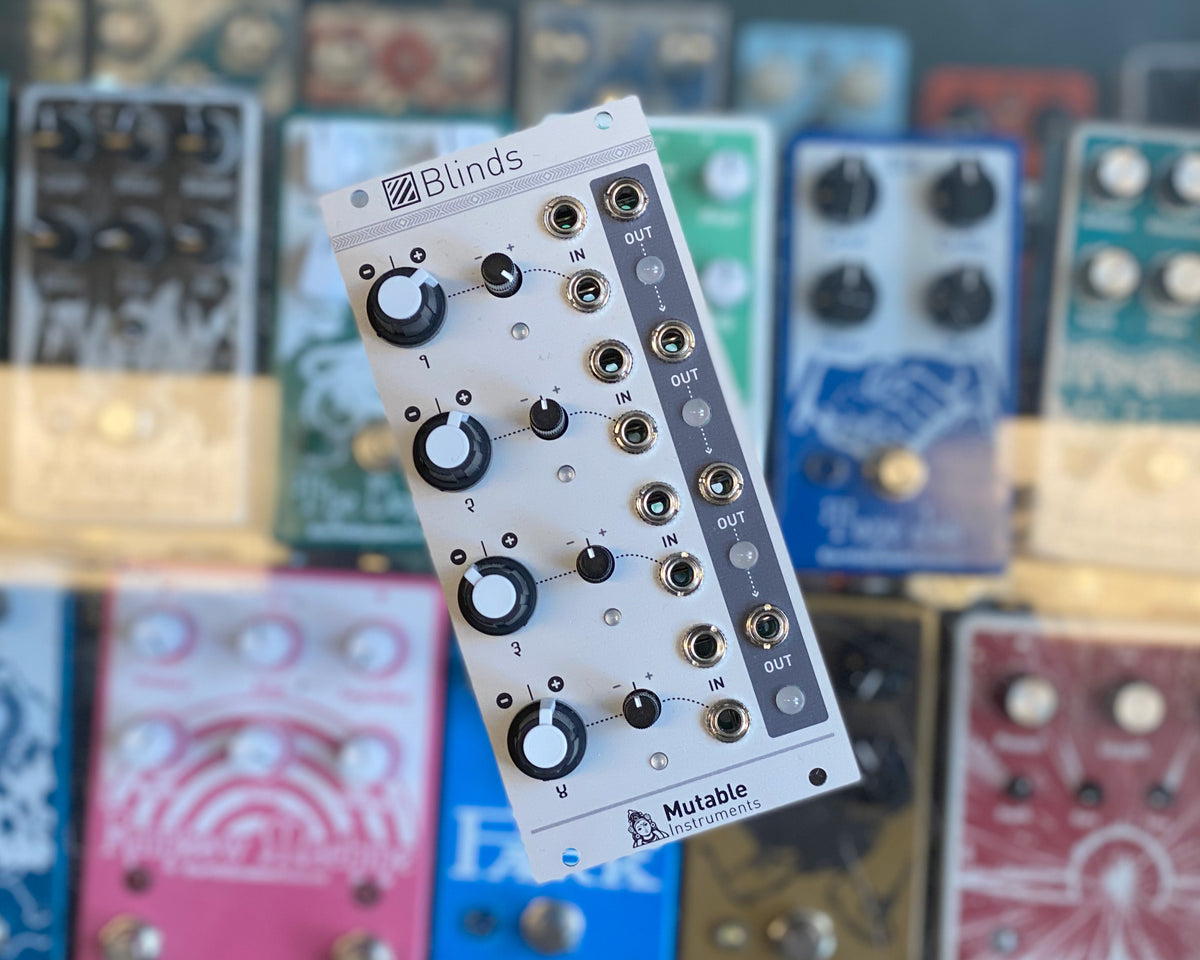 Mutable Instruments Blinds – Found Sound