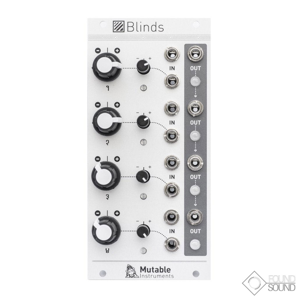 Mutable Instruments Blinds – Found Sound