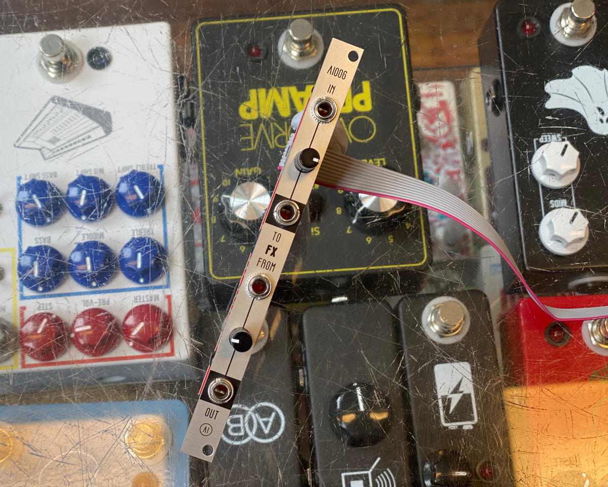 AI Synthesis AI006 Stomp Box Adapter DIY Build – Found Sound