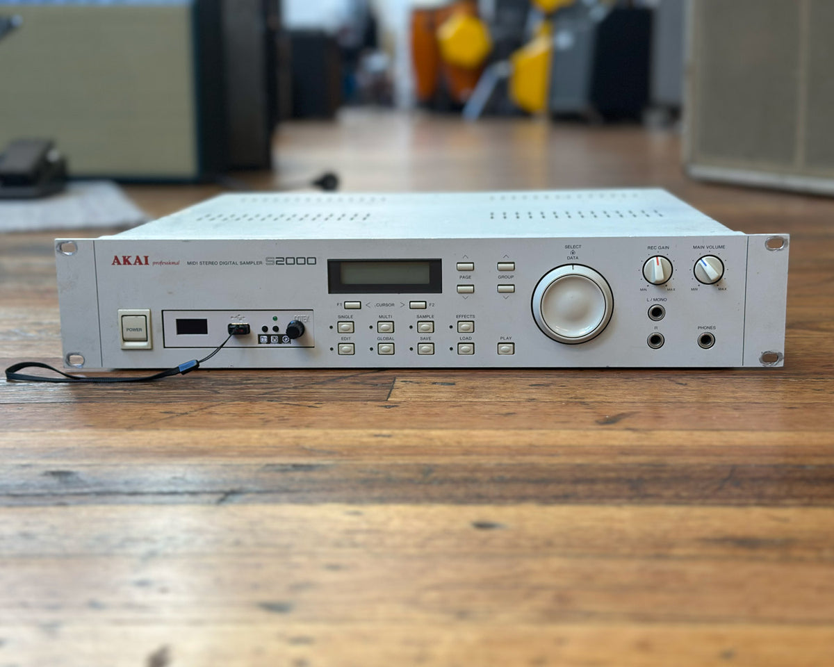AKAI S2000 Rackmount Digital Sampler – Found Sound