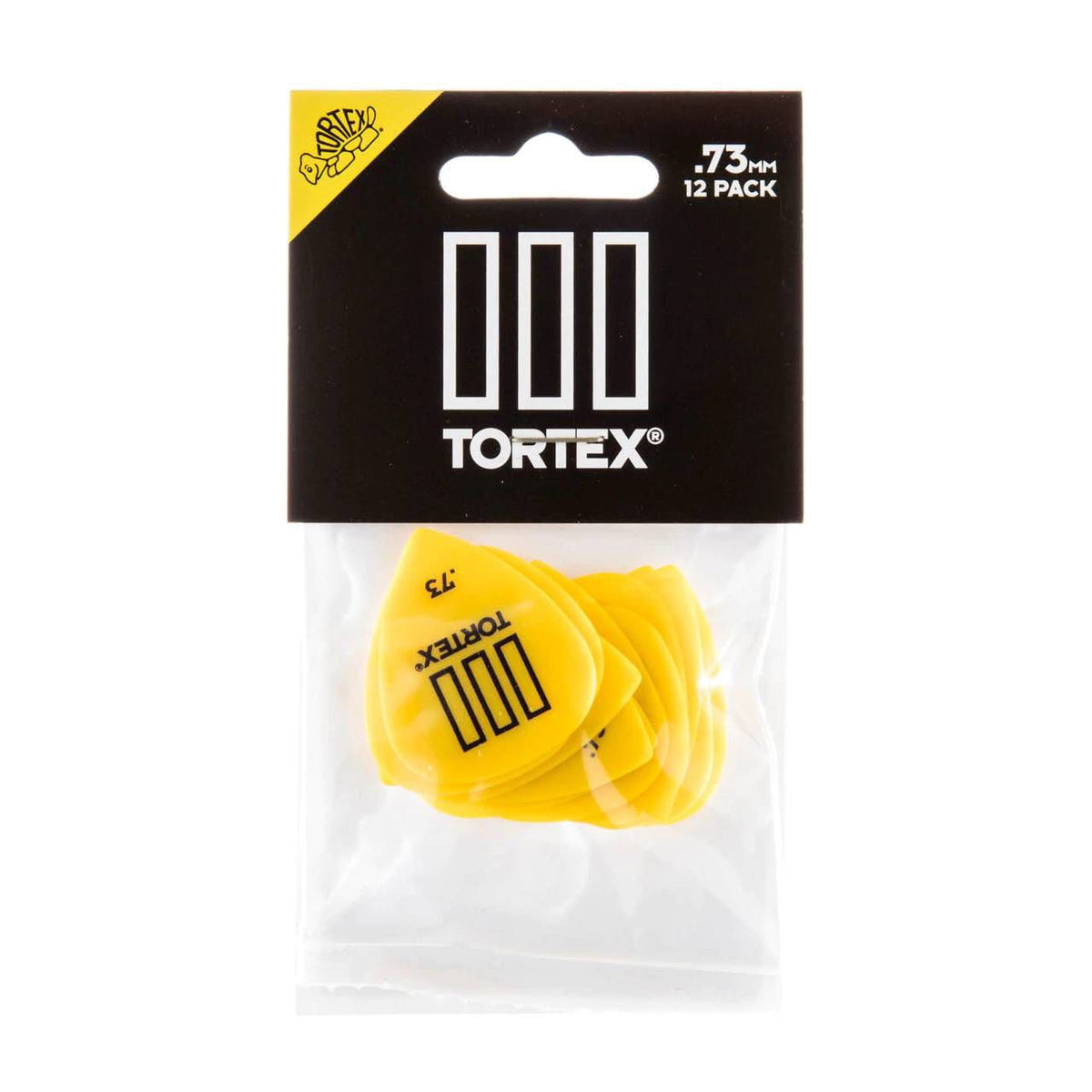 Jim Dunlop Tortex T3 Yellow .73mm Guitar Picks Player Pack (pack of 12 ...