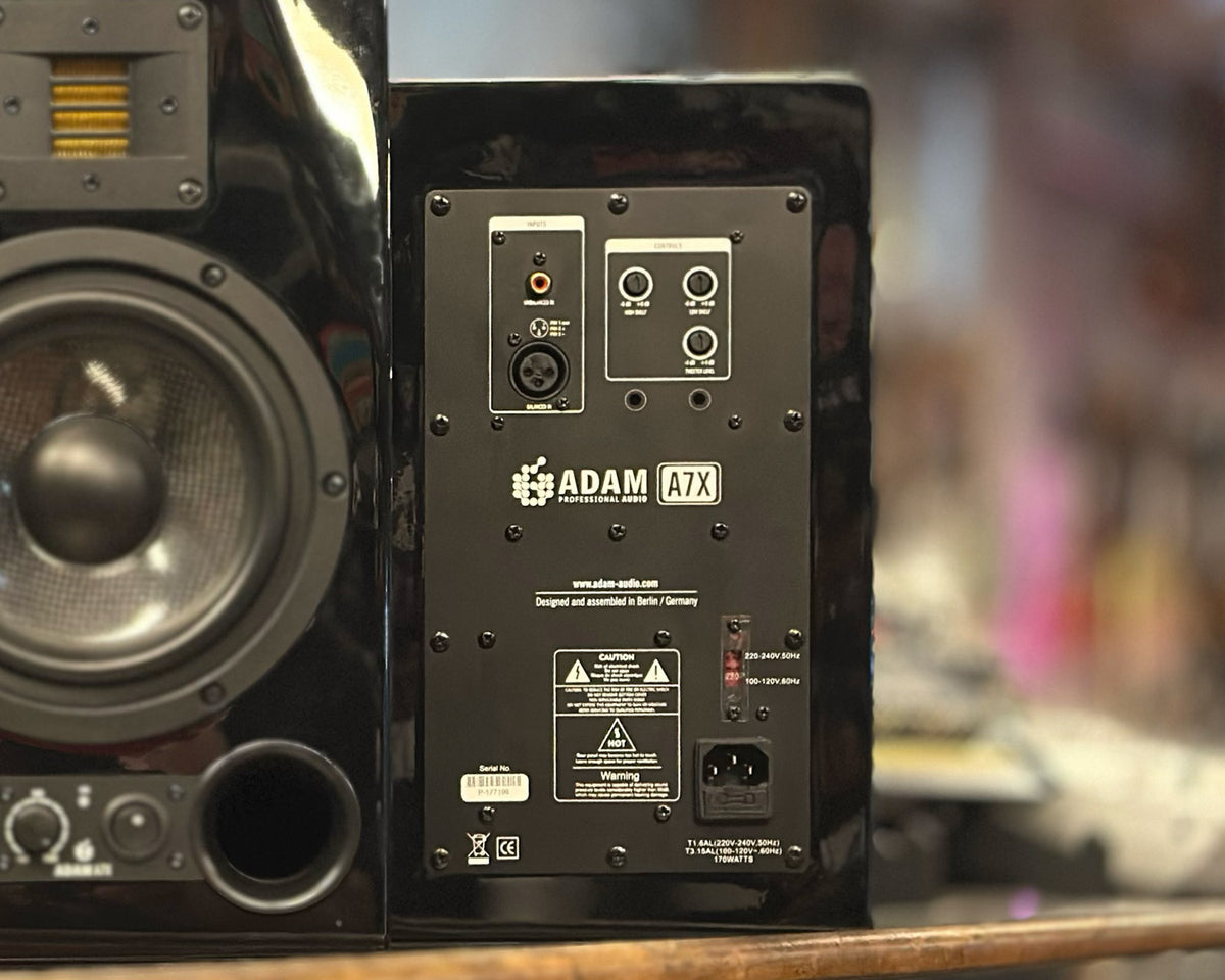 Adam A7X (Pair) - Black Gloss – Found Sound