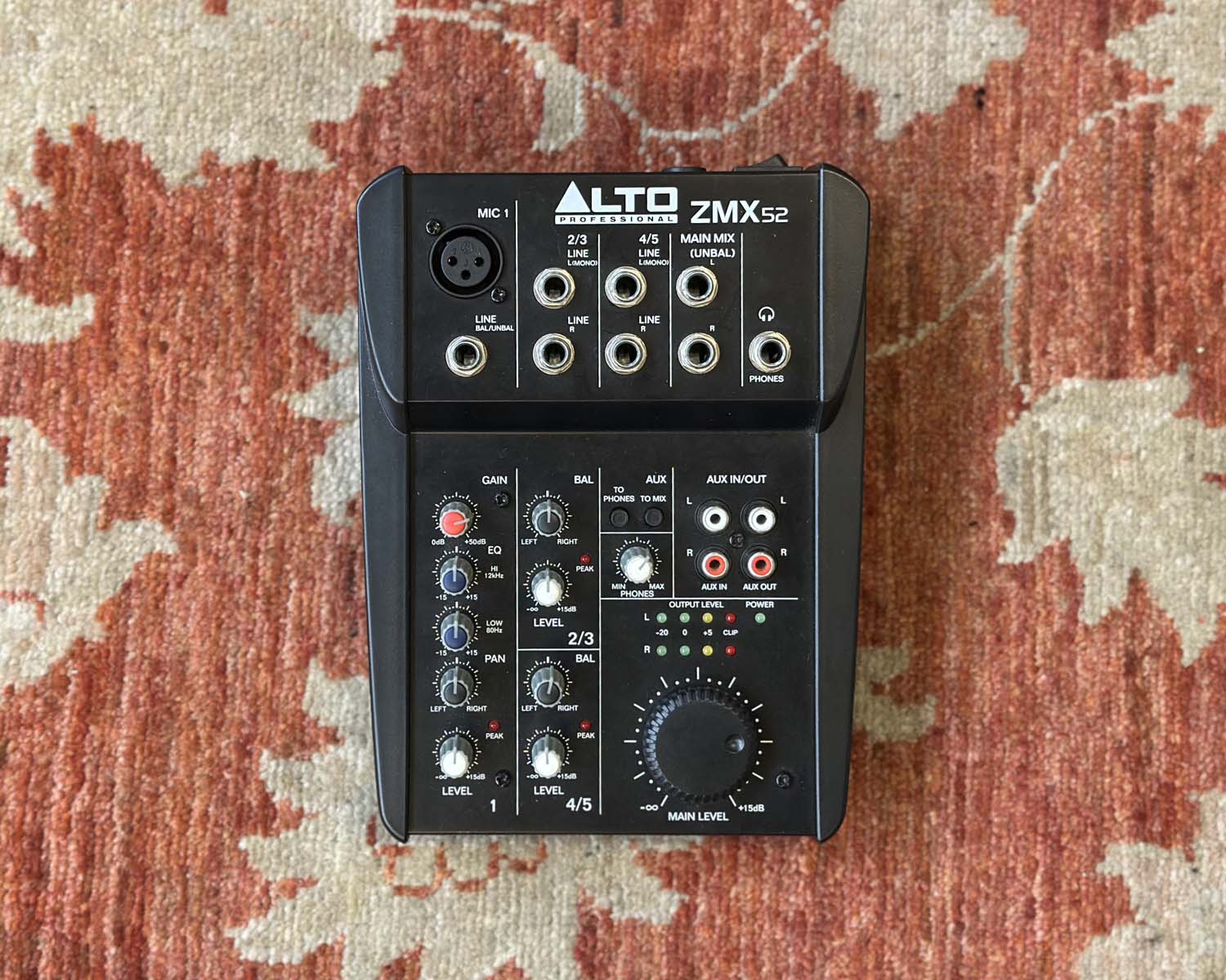Alto ZMX52 5-Channel Mixer – Found Sound