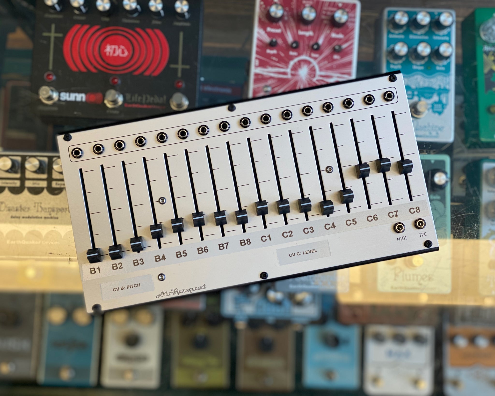 AtoVProject 16N Rework Faderbank – Found Sound