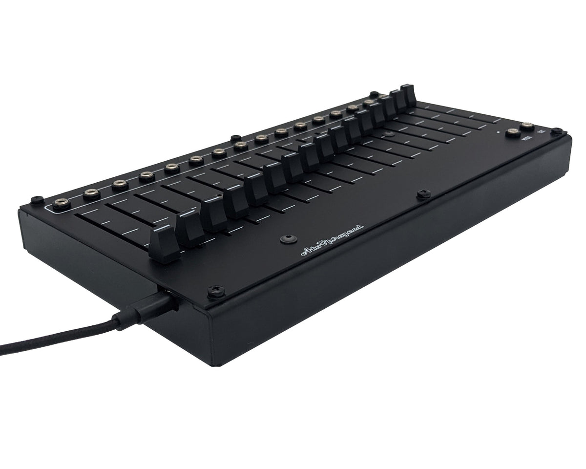 AtoVProject 16n Faderbank - Black – Found Sound