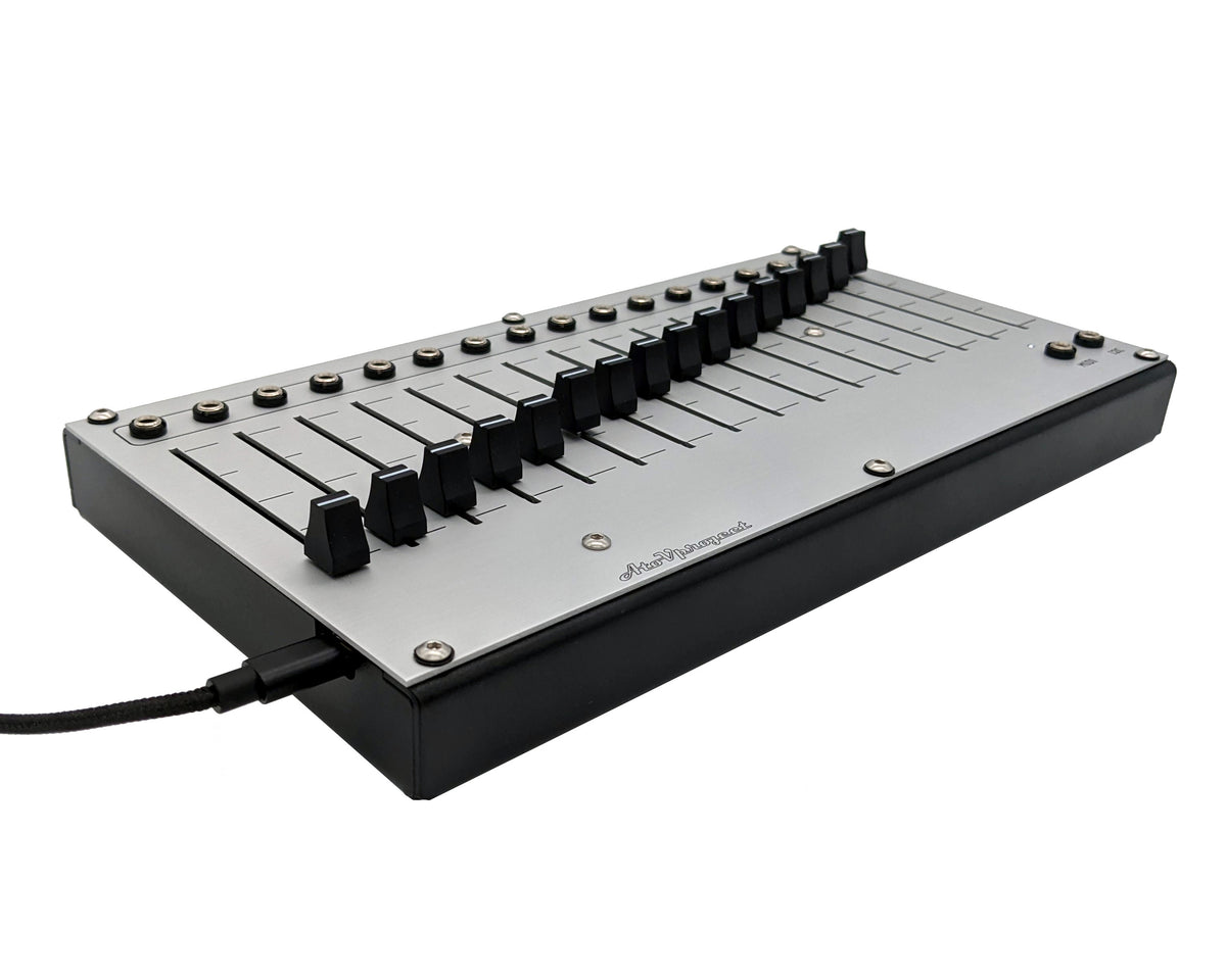 AtoVProject 16n Faderbank (Silver) – Found Sound