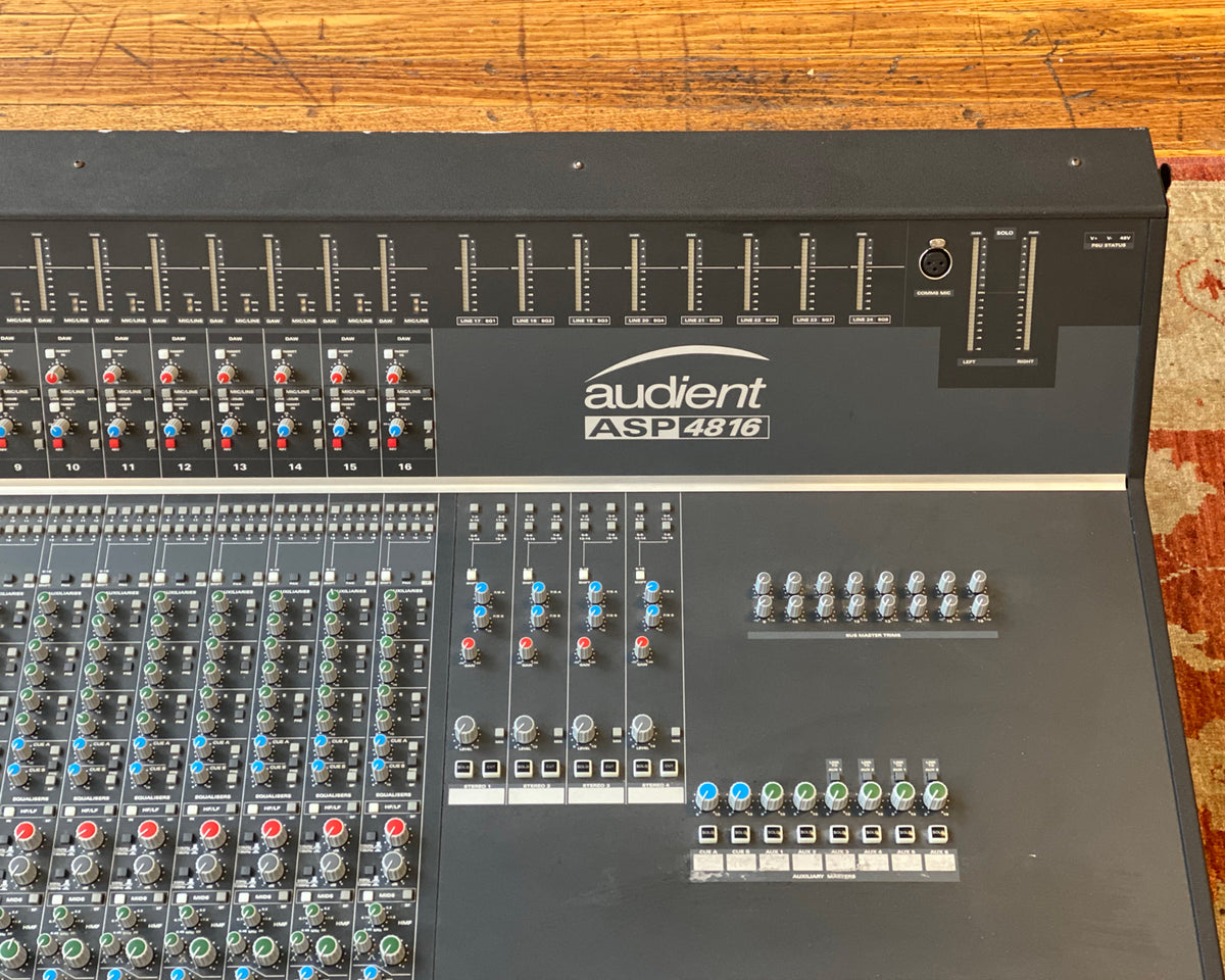 Audient ASP4816 Standard Edition Mixing Console – Found Sound