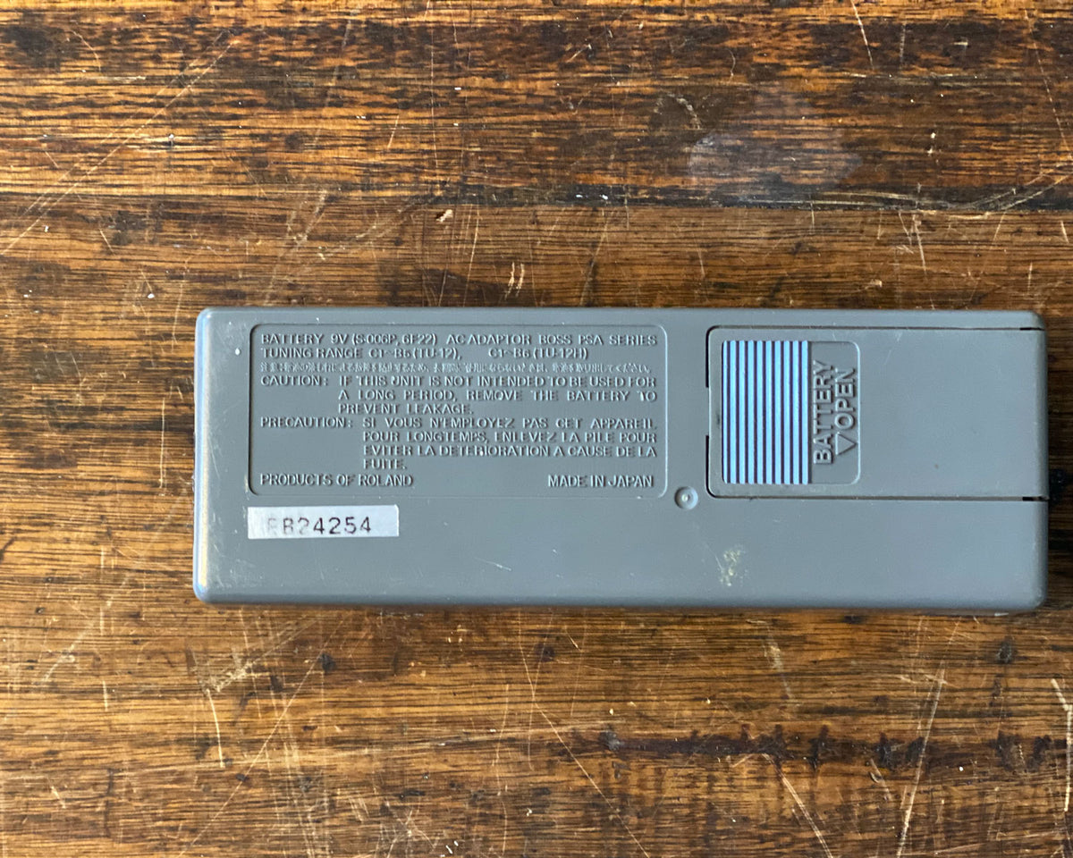 BOSS TU-12 Chromatic Tuner – Found Sound