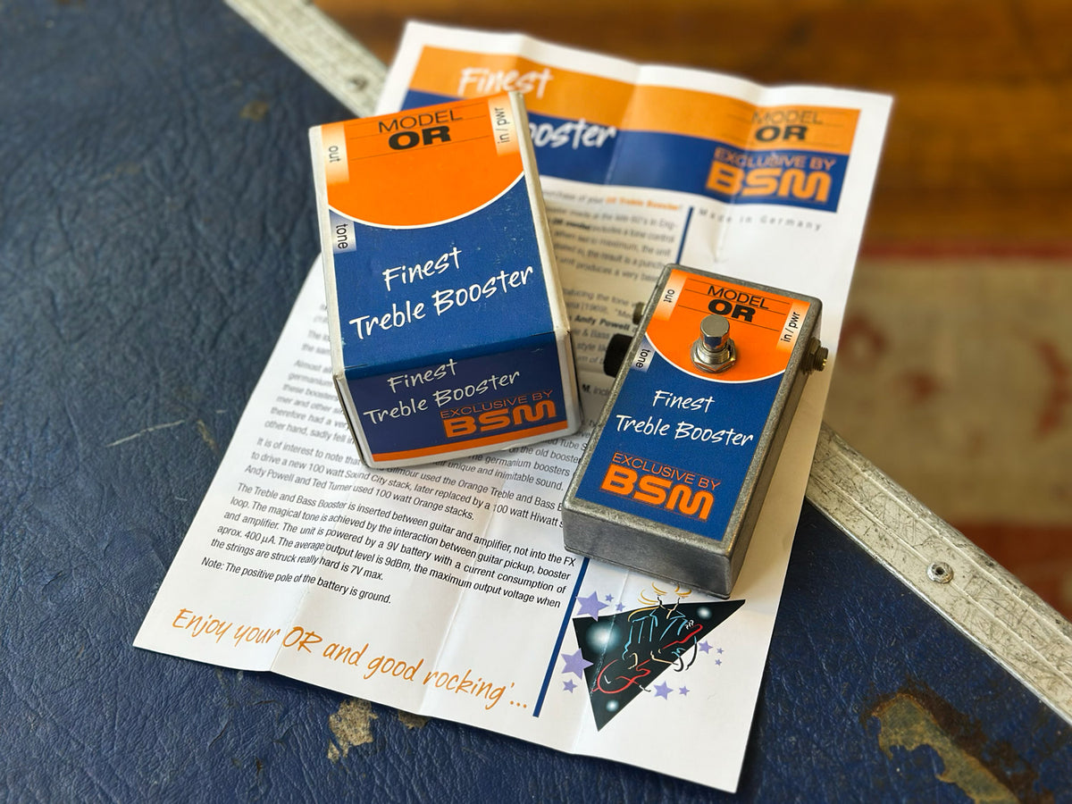 BSM OR Finest Treble Booster – Found Sound