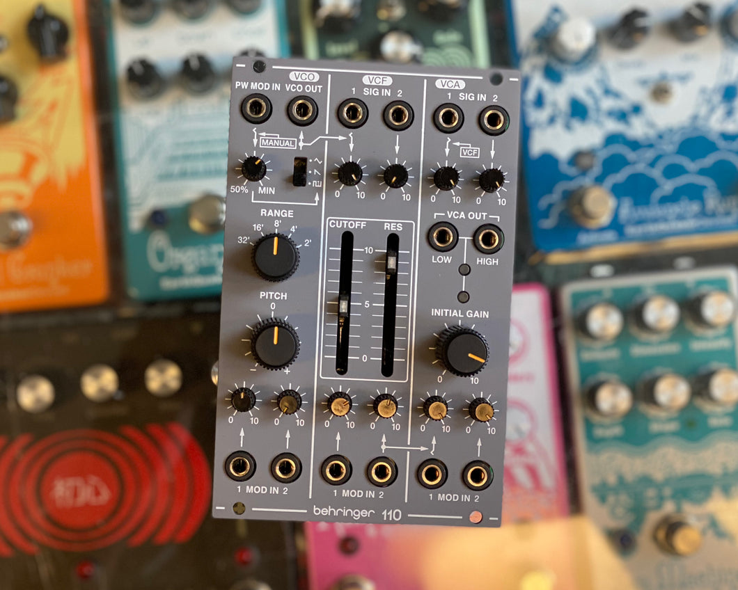 Behringer 110 VCO/VCF/VCA Eurorack Module – Found Sound