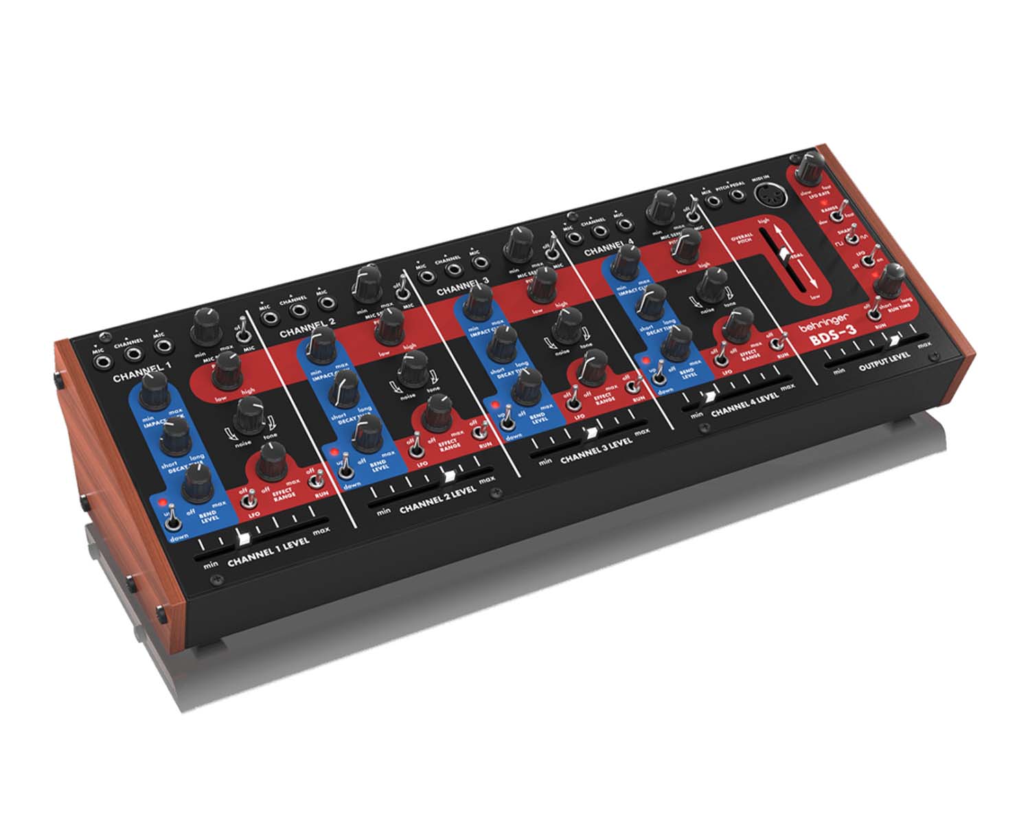 Behringer BDS-3 4-Channel Analogue Drum Synth – Found Sound