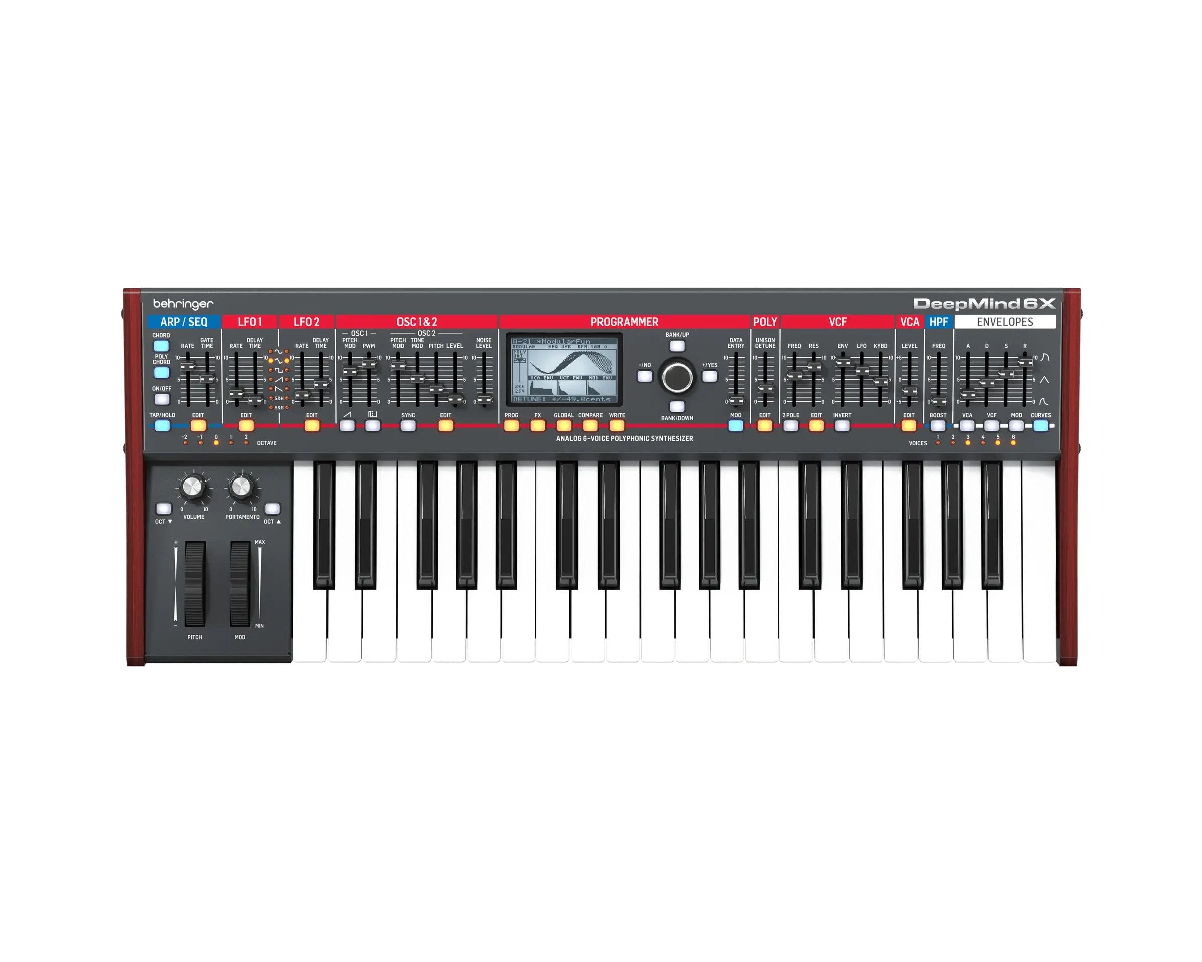 Behringer DEEPMIND 6X True Analog 6-Voice Polyphonic Synth – Found Sound