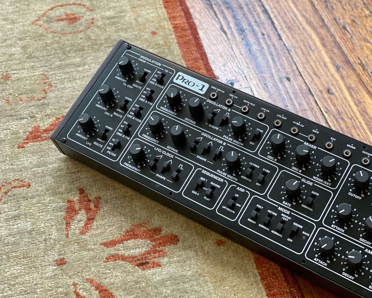 Behringer PRO 1 Analog Synth – Found Sound