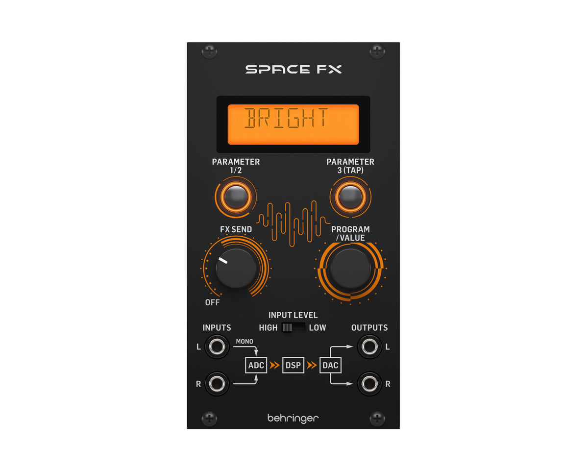 Behringer Space FX 24-bit Stereo Multi-Effects Engine Module – Found Sound