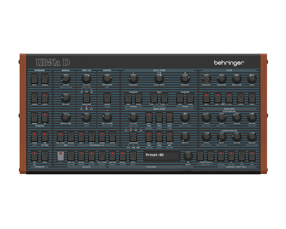 Behringer UB-Xa Desktop Analogue Synthesizer – Found Sound
