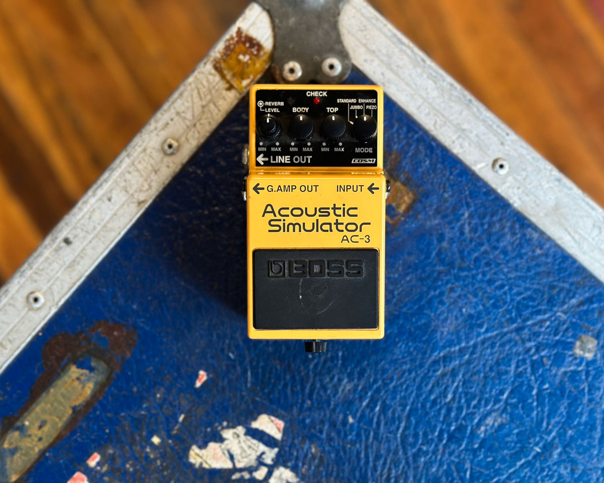 BOSS AC-3 Acoustic Simulator – Found Sound