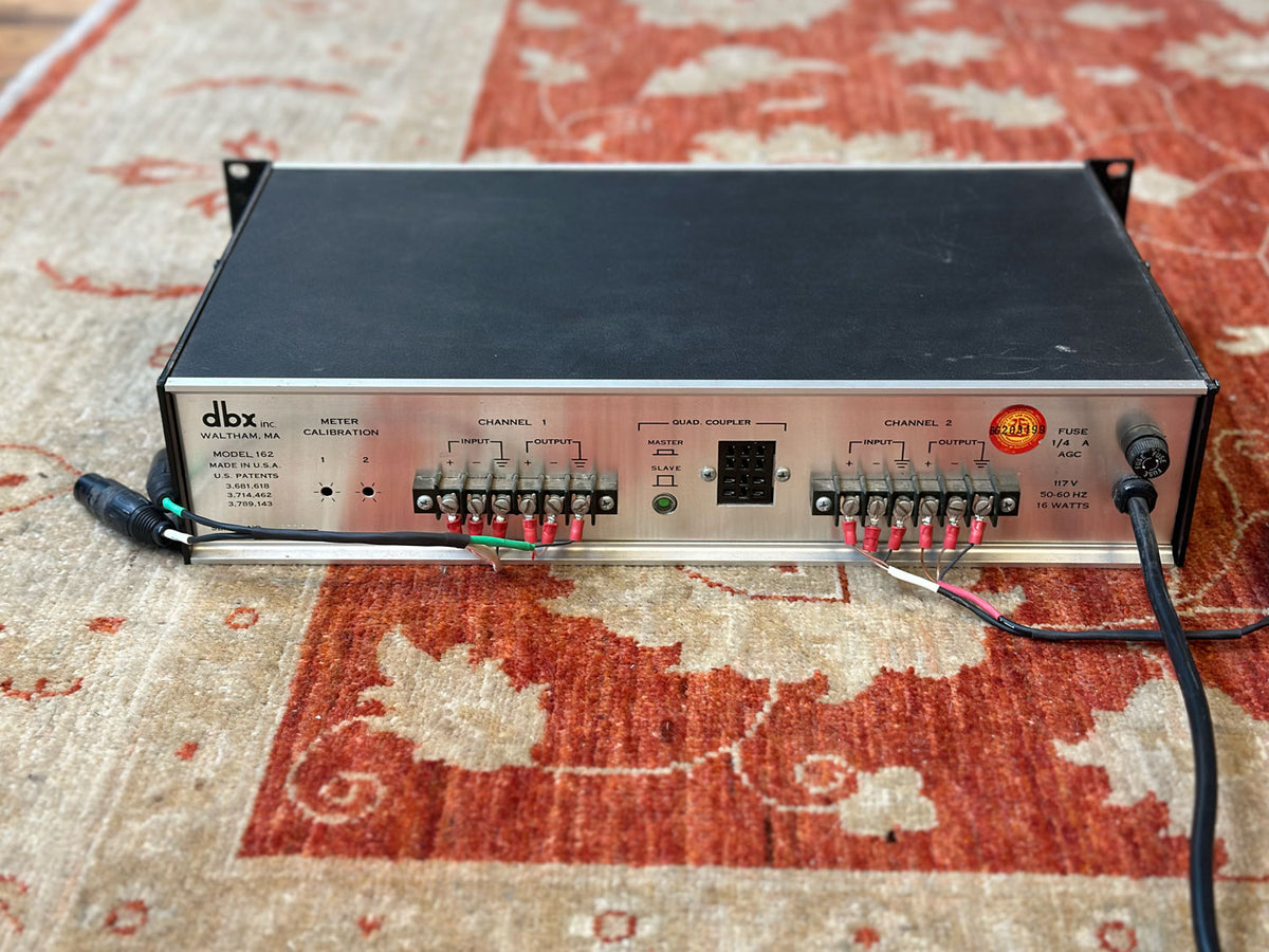 Dbx 162 Compressor/Limiter – Found Sound