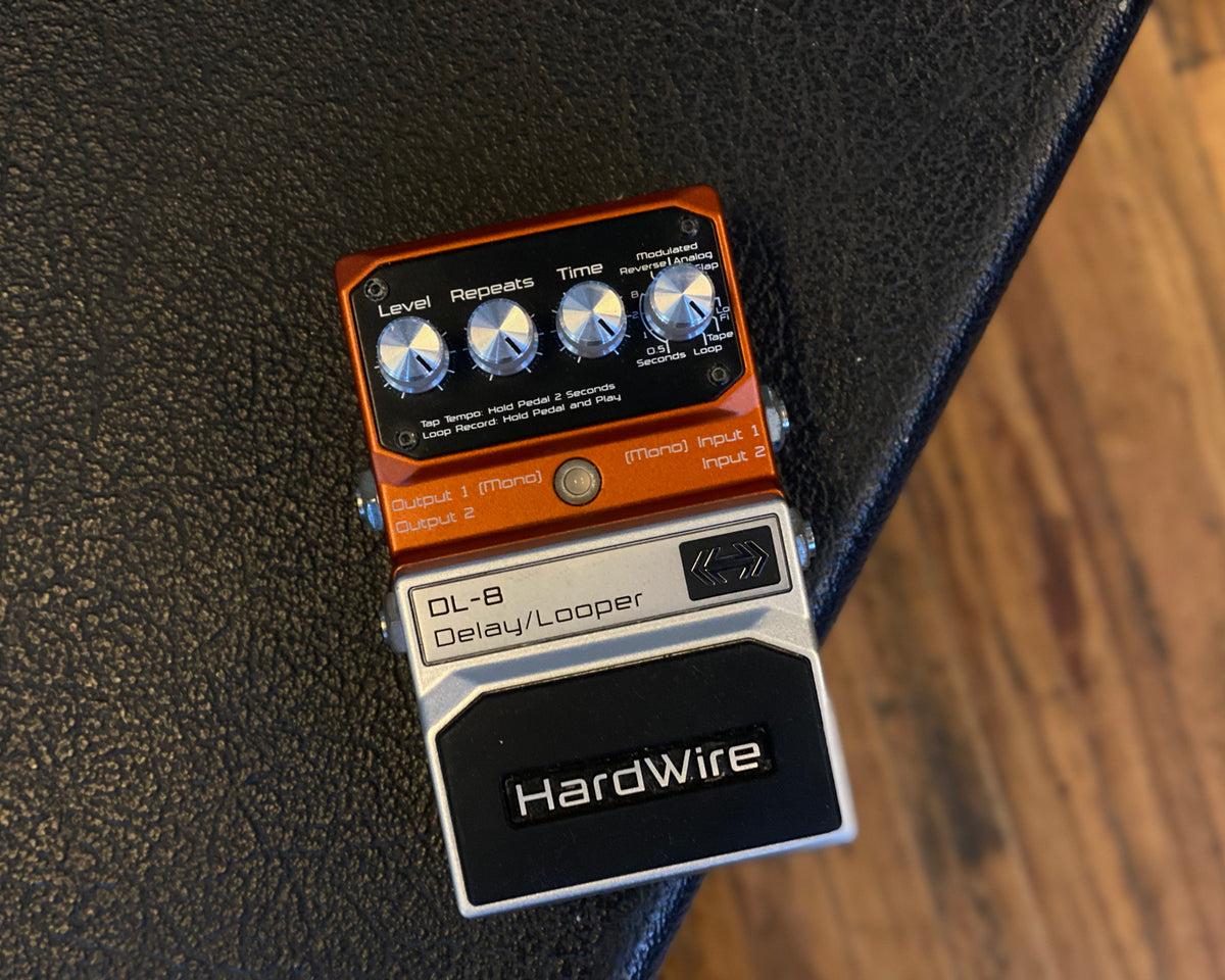 DigiTech HardWire DL-8 Delay/Looper - Made in USA – Found Sound