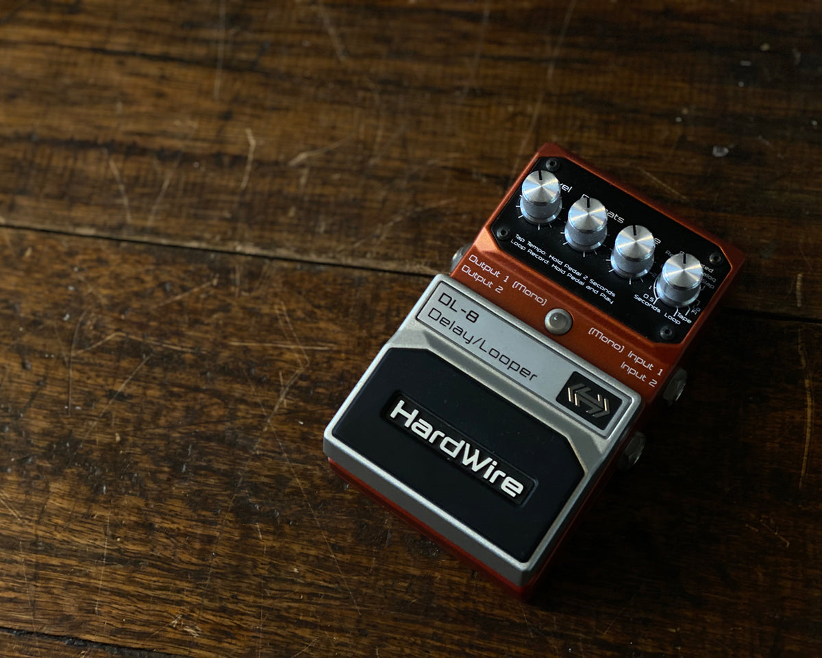 Digitech Hardwire DL-8 Delay/Looper – Found Sound