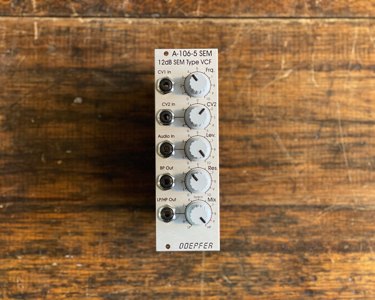 Doepfer A-106-5 12dB SEM Filter – Found Sound