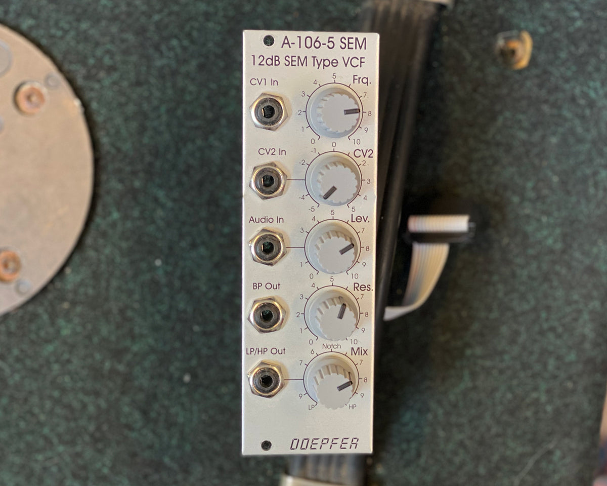Doepfer A-106-5 12dB SEM Filter – Found Sound