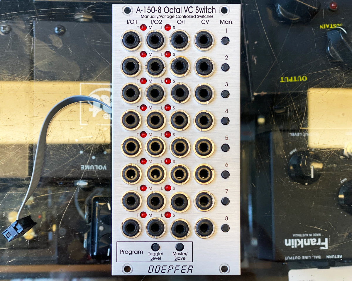 Doepfer A-150-8 Octal Voltage Controlled Switch – Found Sound