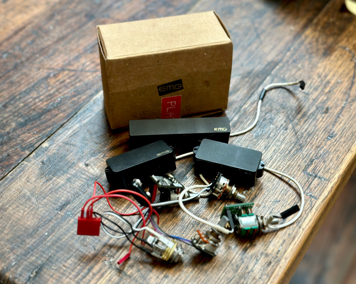 EMG PJHZ PJ-Bass Pickup Set (Passive) w/ Active EQ – Found Sound