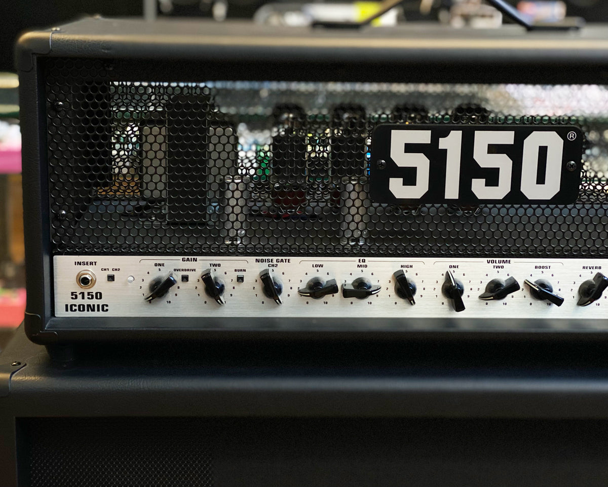 EVH 5150 Iconic Half Stack (Bundle) w/ Matching 4x12 Cab – Found Sound