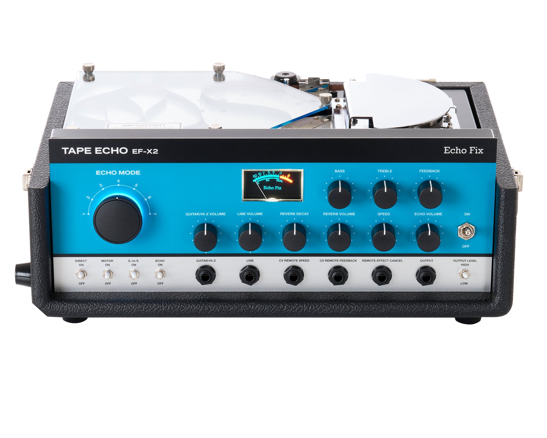 Echo Fix EF-X2 Tape Delay Unit Tolex - Blue – Found Sound