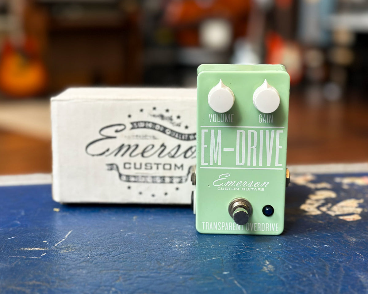 Emerson EM-DRIVE Transparent Overdrive Pedal – Found Sound