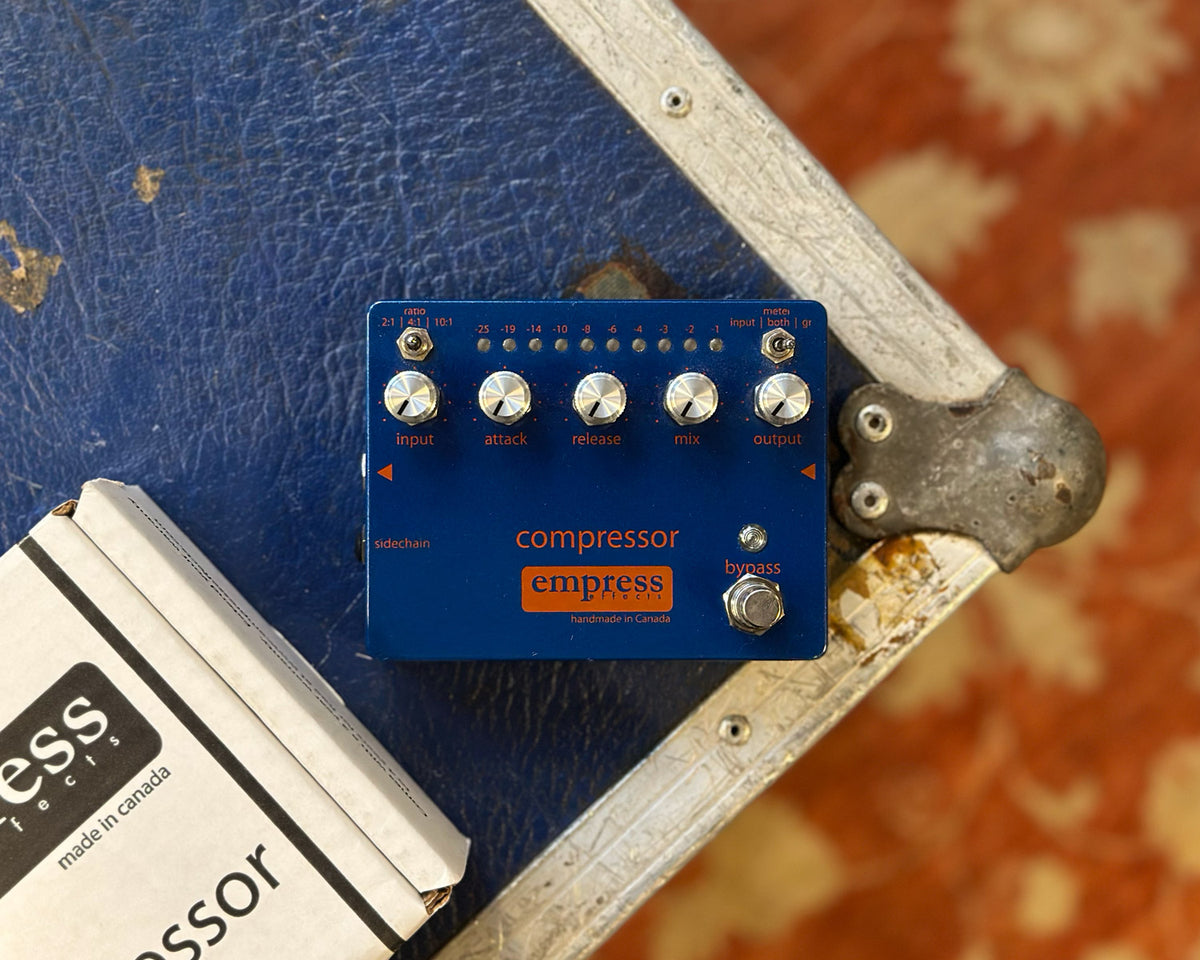 Empress Compressor MkI - Blue w/ Original Box & Manual – Found Sound