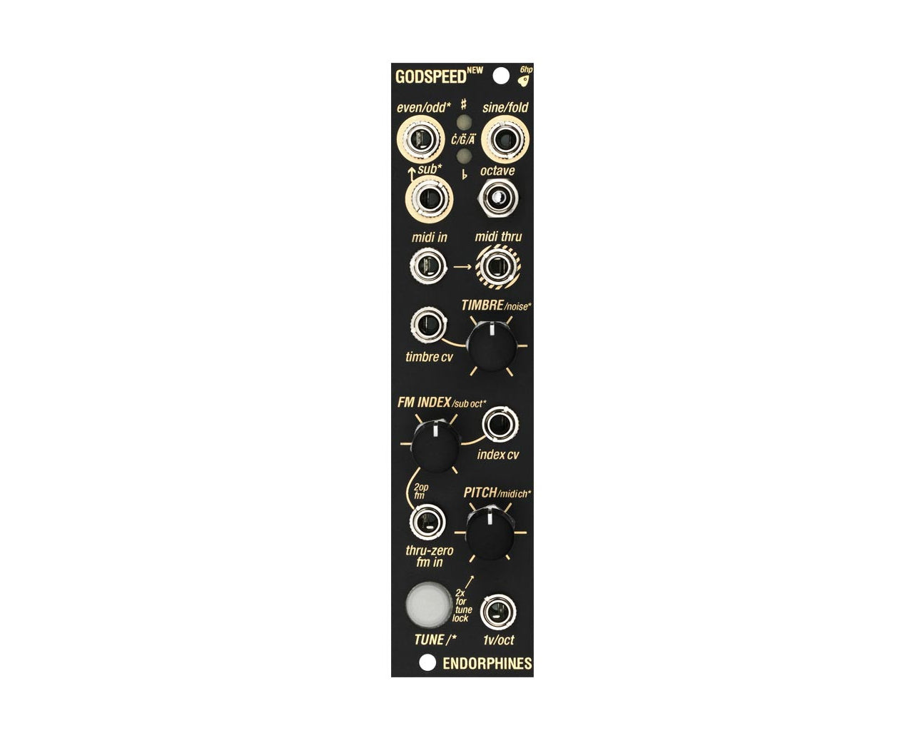 Endorphin.es Godspeed New Single Complex VCO - Black – Found Sound