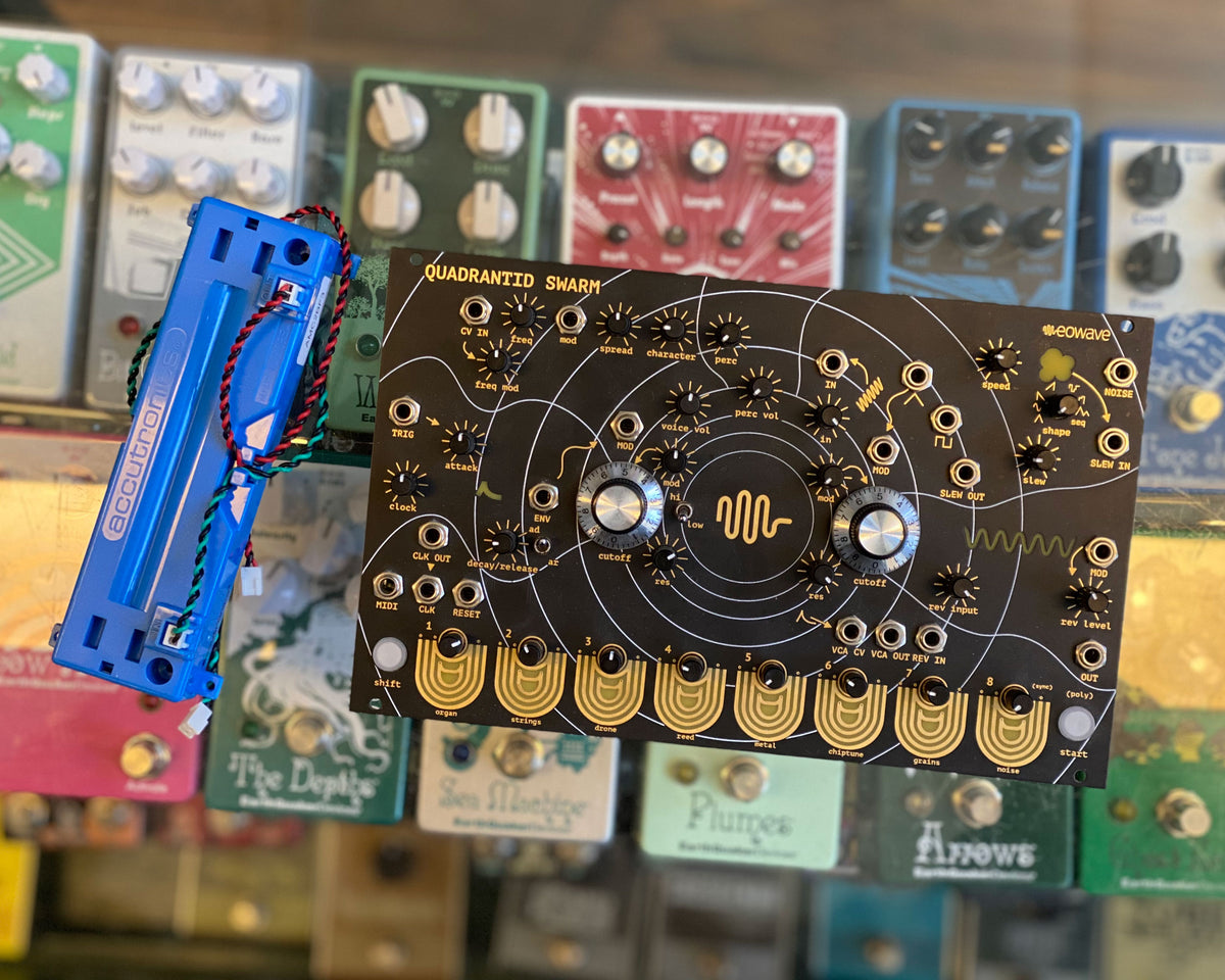 Eowave Quadrantid Swarm Polyphonic Hybrid Sound Generator Eurorack Mod ...