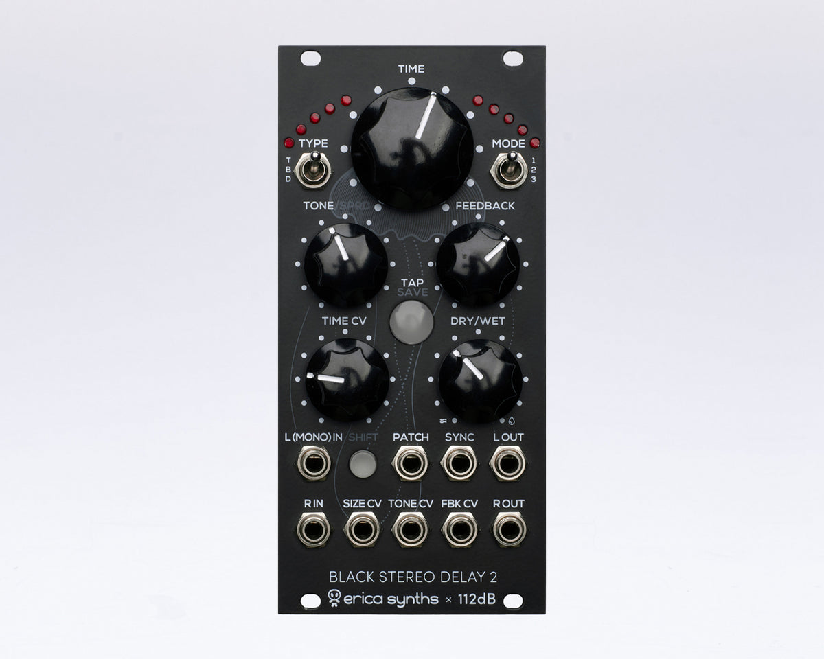 Erica Synths Black Stereo Delay2 – Found Sound
