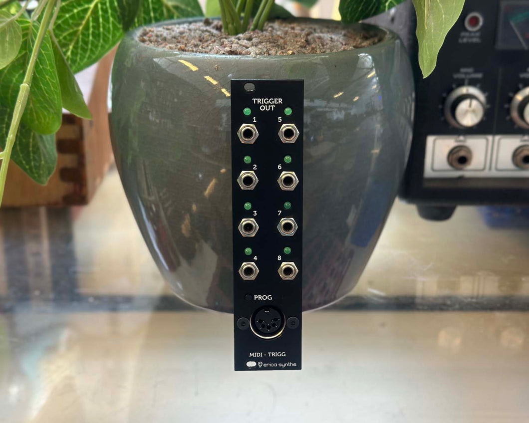 Erica Synths MIDI To Trigger Eurorack Module – Found Sound