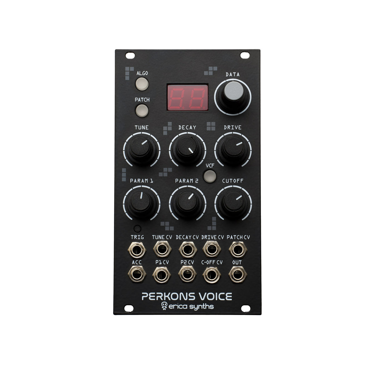 Erica Synths Perkons Voice Drum Synthesizer Eurorack Module – Found Sound