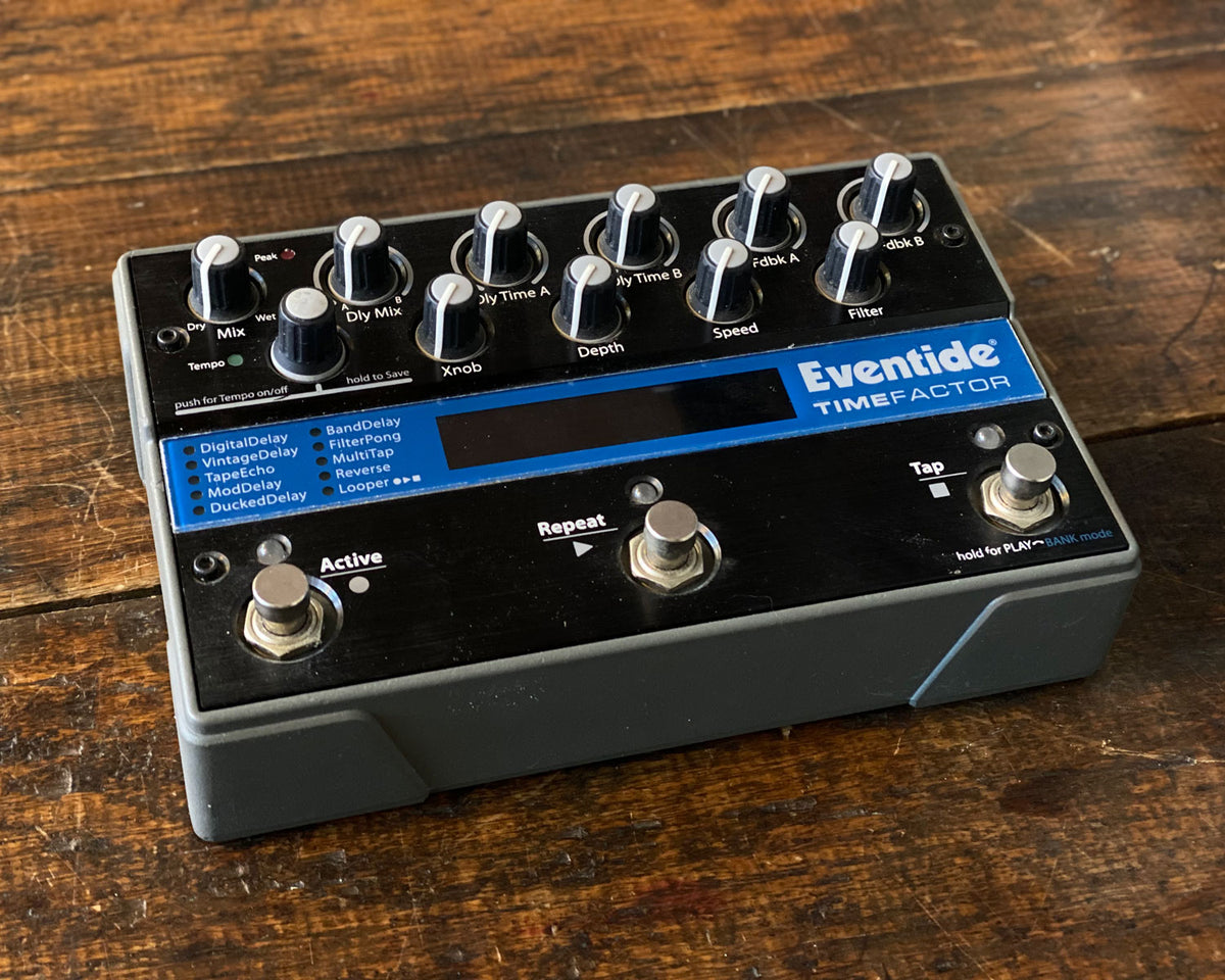 Eventide Timefactor Dual Delay Pedal + Looper – Found Sound