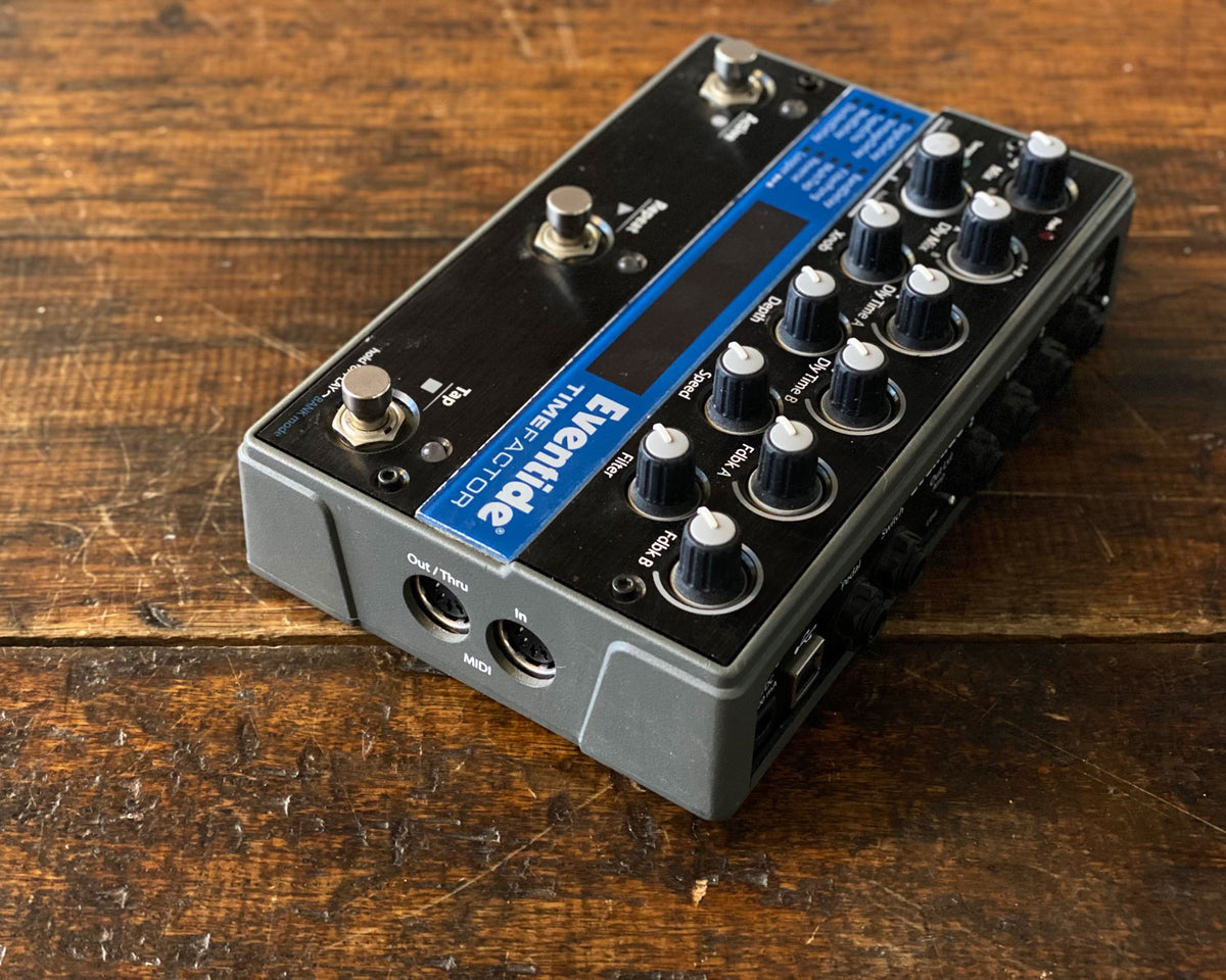 Eventide Timefactor Dual Delay Pedal + Looper – Found Sound