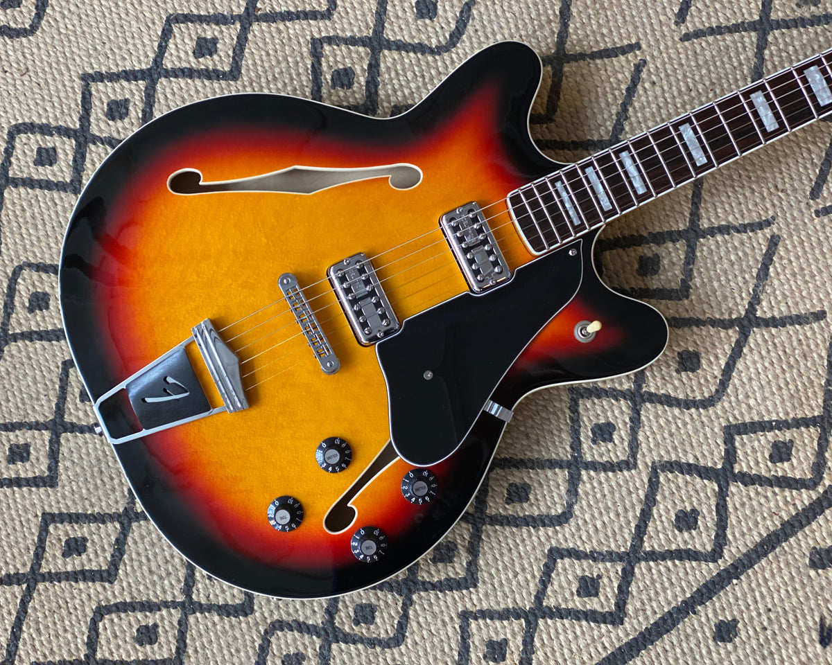 '13 Fender Modern Player Coronado II - Sunburst – Found Sound