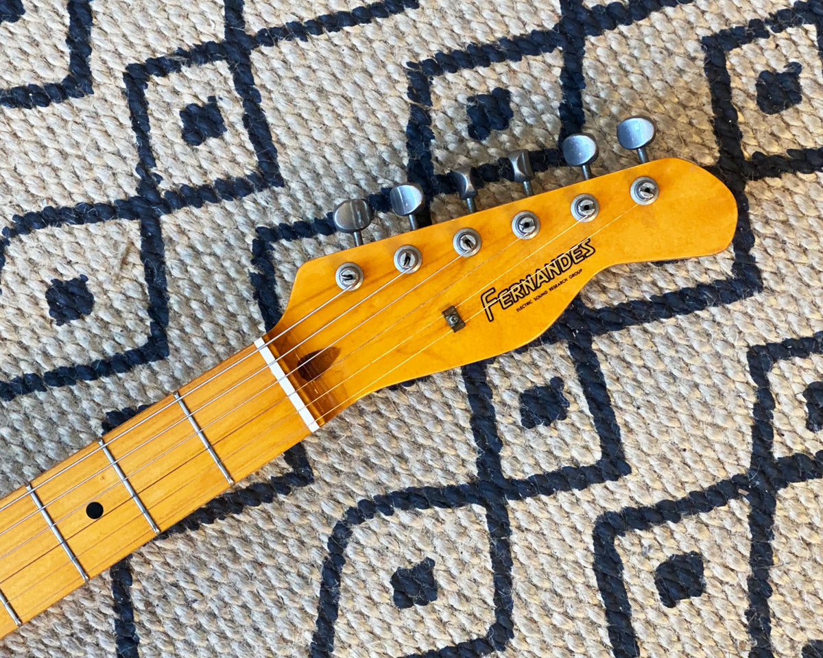 '91 Fernandes Telecaster TE-1 - Fujigen TL52-Style - Butterscotch Blon ...
